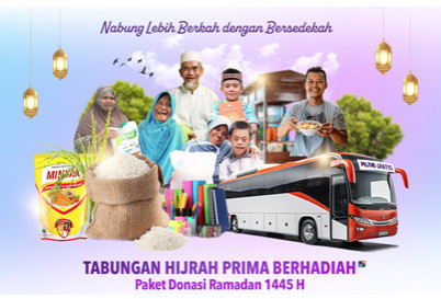 Tabungan iB Hijrah Prima Berhadiah (TPB) Paket Ramadhan 1445 H