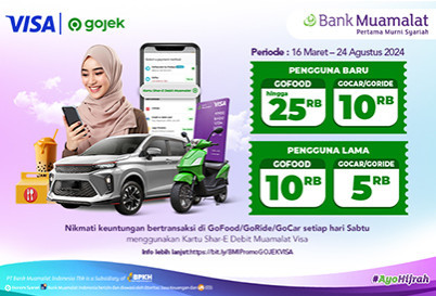 Saturday with VISA GOJEK