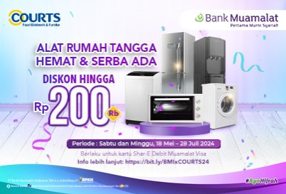 Promo Potongan Langsung 10% (sepuluh persen) sampai dengan 200 ribu di ...