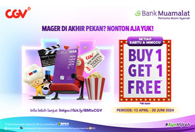 Promo Buy 1 Get 1 Free Ticket Regular