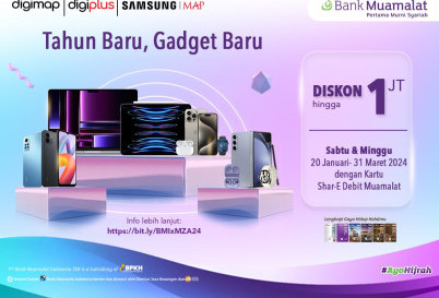 Promo Diskon Belanja di Digimap, Digiplus dan Samsung by MAP